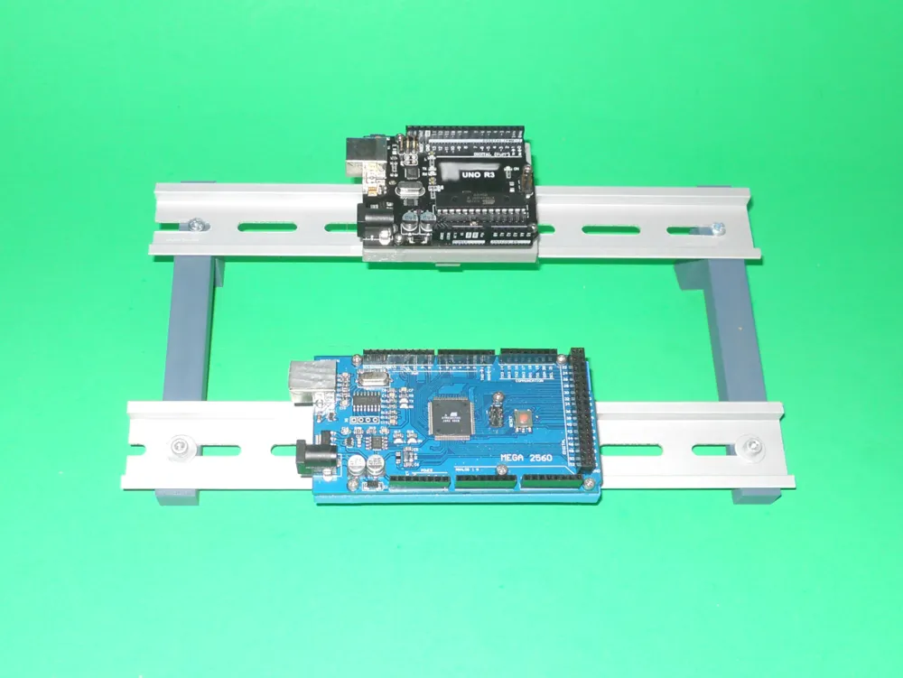 DIN Rail Arduino Uno and Mega Mounts by Tryphon MakerWorld: Download ...