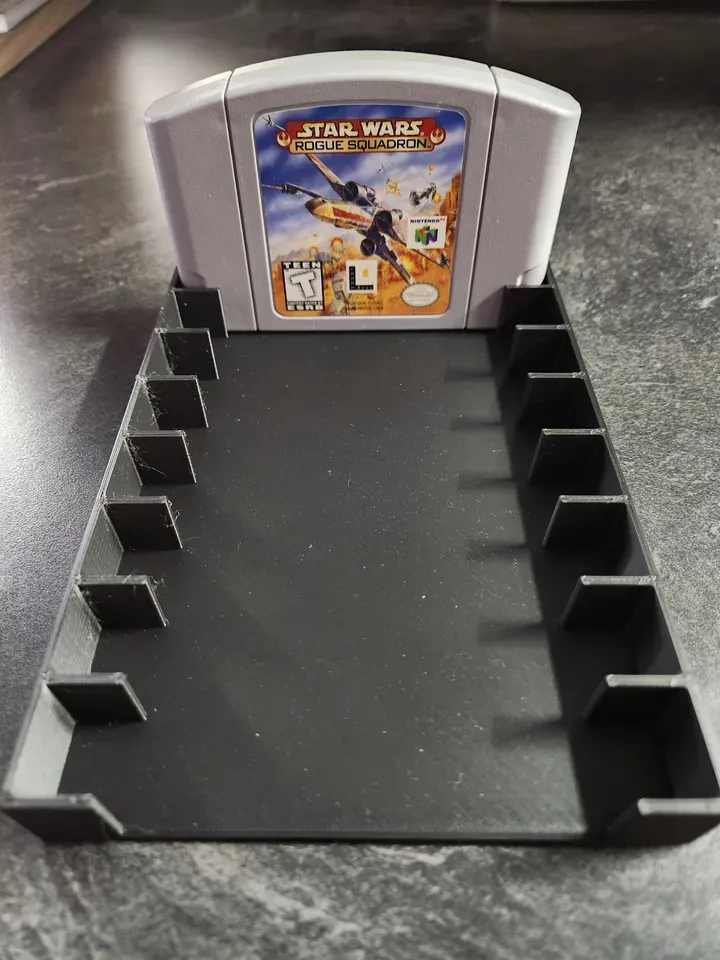 N64 Cartridge Tray by JDA1812 MakerWorld: Download Free 3D Models