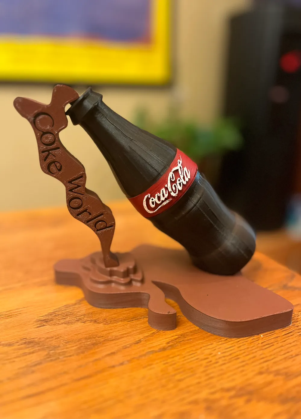 World of Coke Statue (& Piggy Bank) by ClammyBozeman MakerWorld ...