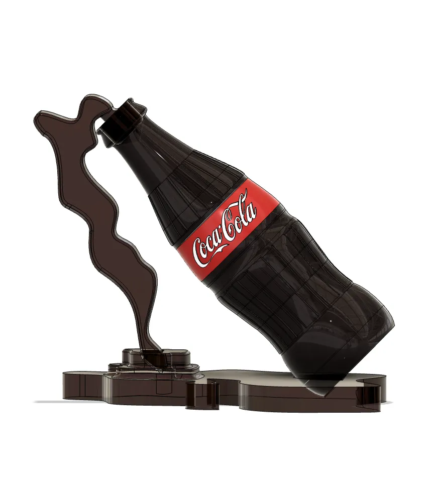 World of Coke Statue (& Piggy Bank) by ClammyBozemanMakerWorld ...