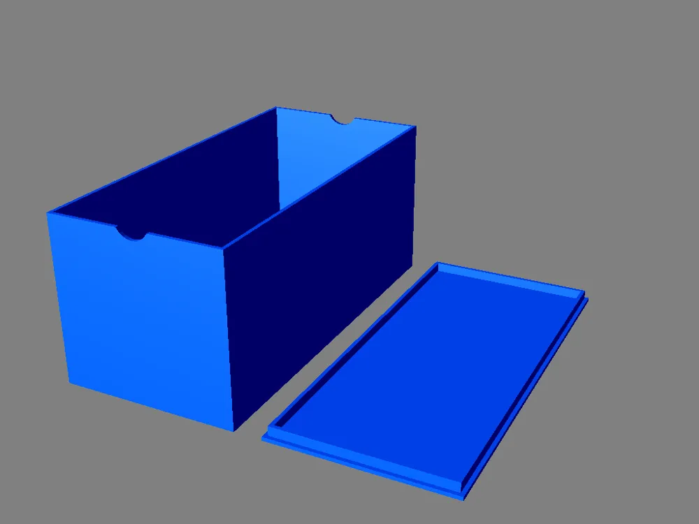 Parametric Box With Flush Cover by Tryphon MakerWorld: Download Free 3D ...