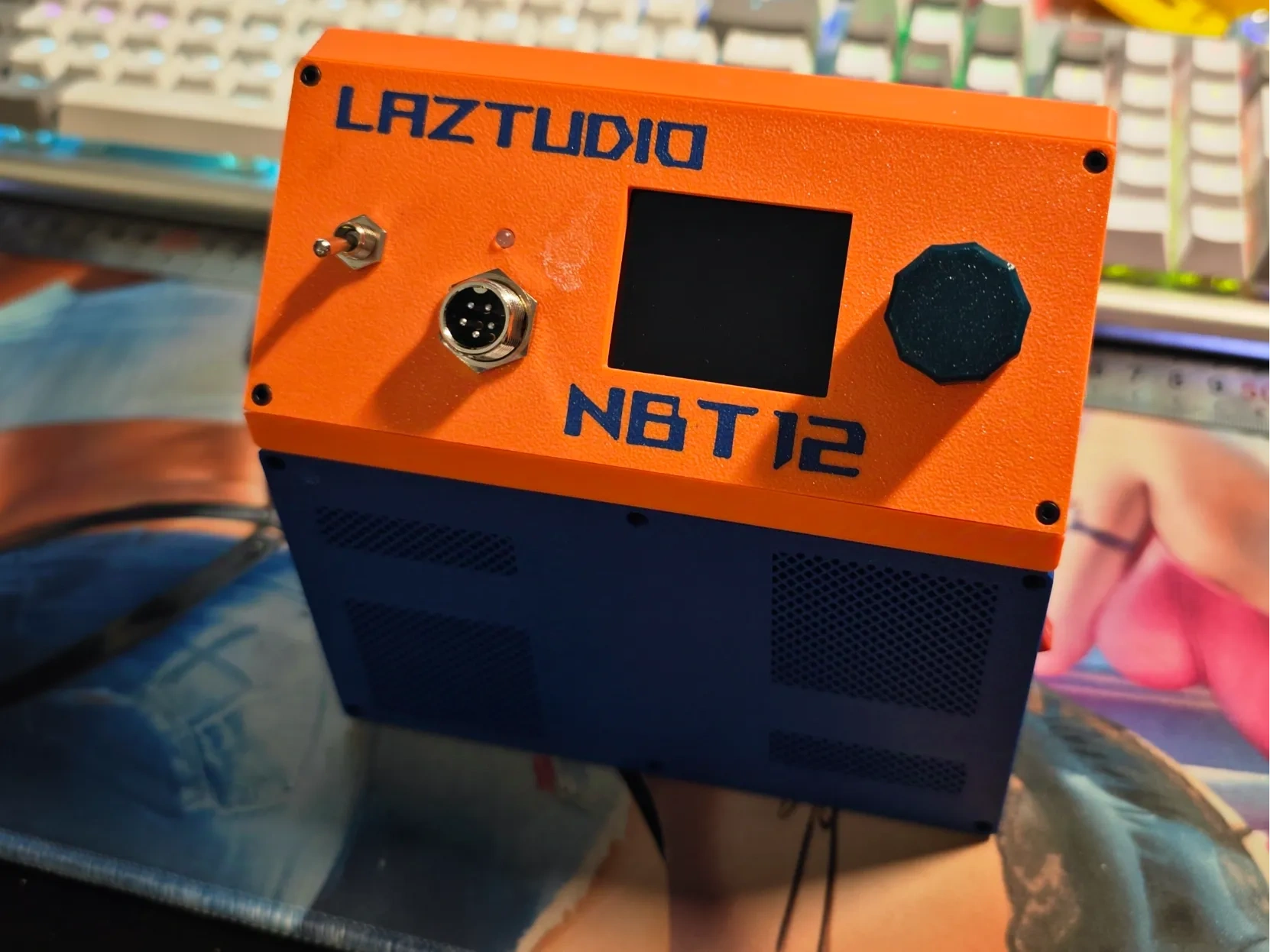 IP2366 Power Bank combined with T12 Soldering Iron by LAZTUDIO MakerWorld: Download Free 3D Models