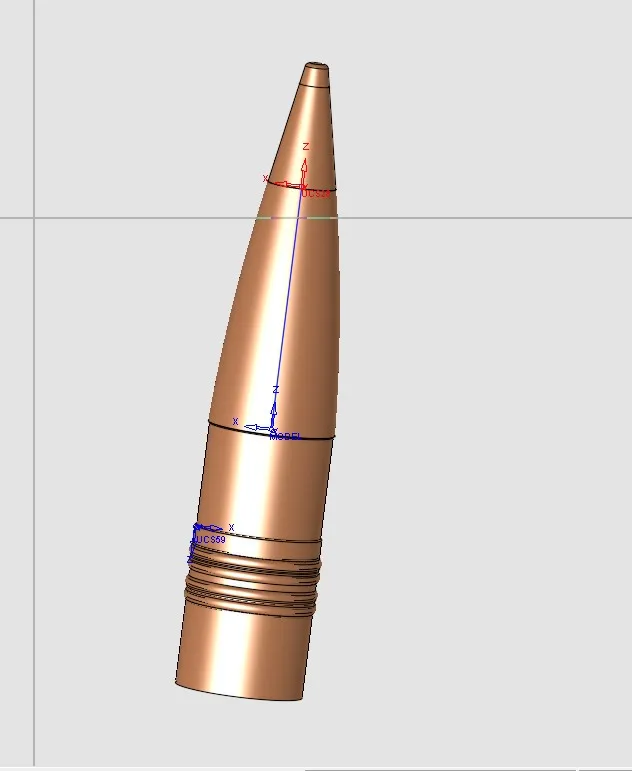 PLK (anti-aircraft gun projectil) by Boubas - MakerWorld