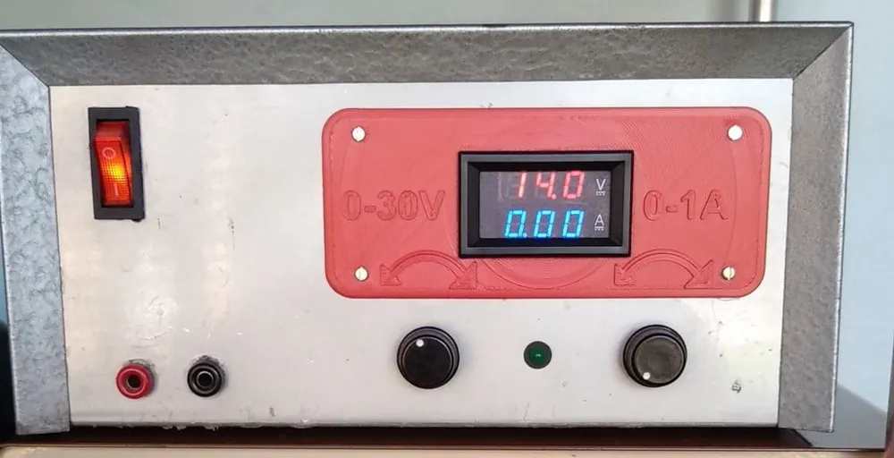 LED VOLT AMP Meter frame for Power Supply by Isak - MakerWorld