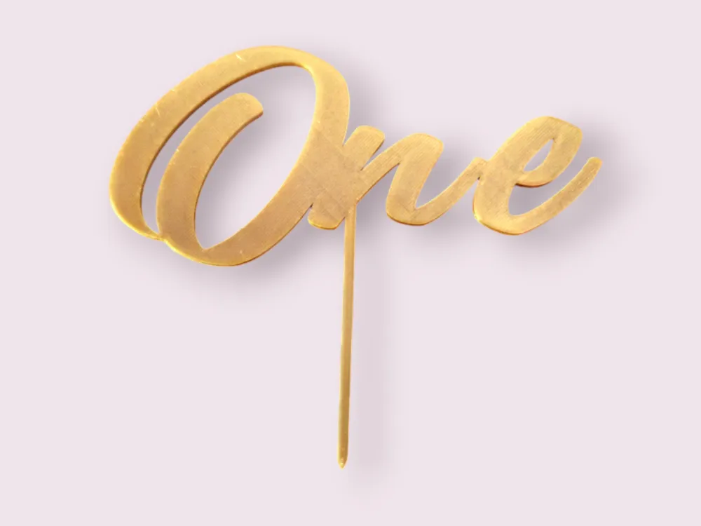 Cake Topper - Free 3D Print Model - MakerWorld