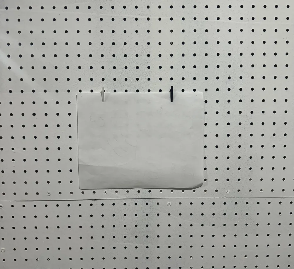 Peg Board Paper Clip Holder by john_gbsn - MakerWorld