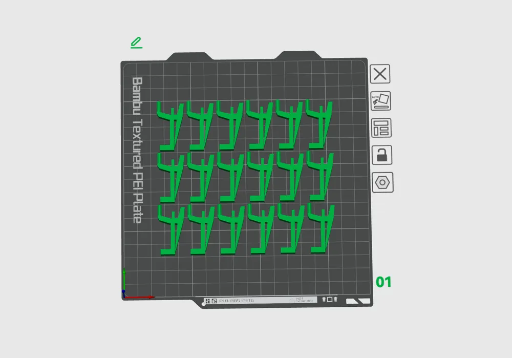 Peg Board Paper Clip Holder by john_gbsn - MakerWorld