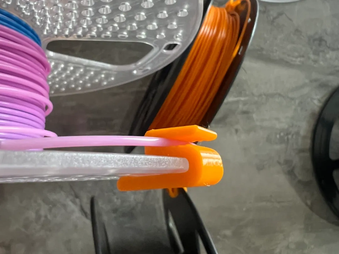 Spool Clip - Filament Clip - Wire Clip by 关灯DIY - MakerWorld
