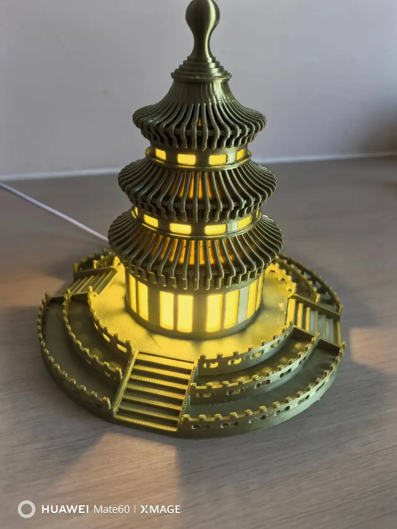 Temple of Heaven Night Light, Night Light, Ancient Architecture Small ...