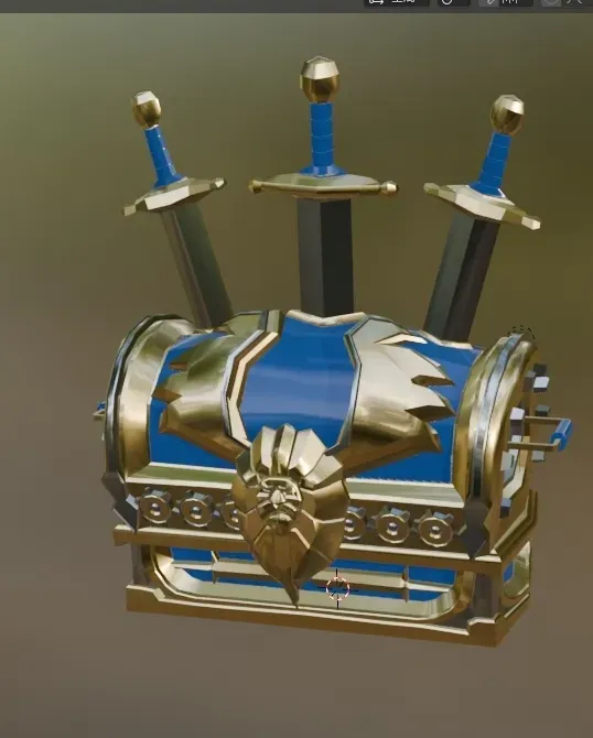 Desktop Medieval Weapon Chest Display by 锡城筱凯 - MakerWorld