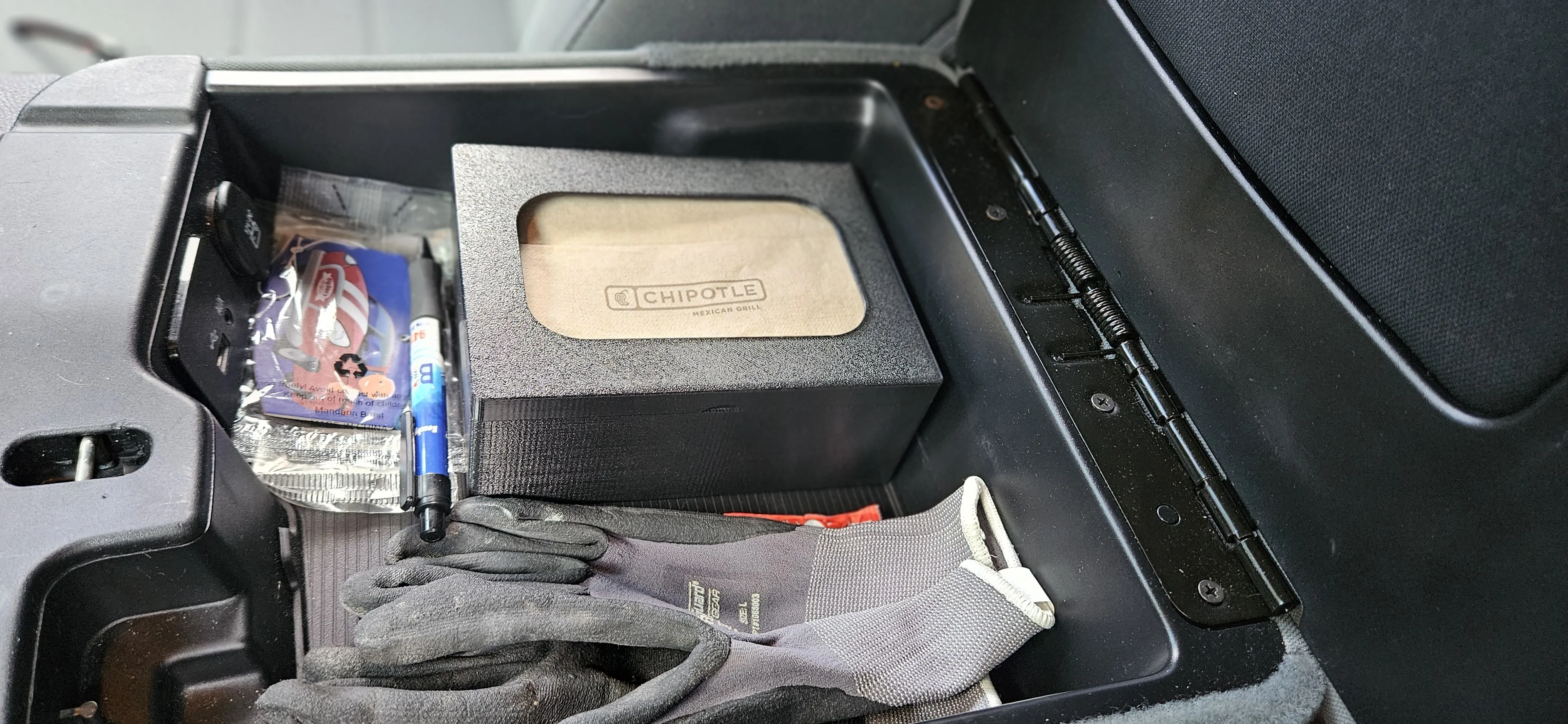 Car Napkin Holder - Fast Food Edition - Free 3D Print Model - MakerWorld