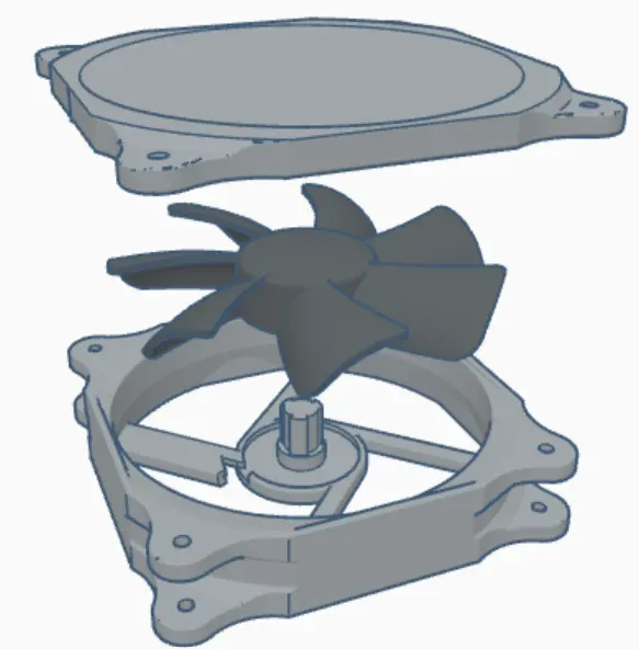 PC Fan - Free 3D Print Model - MakerWorld