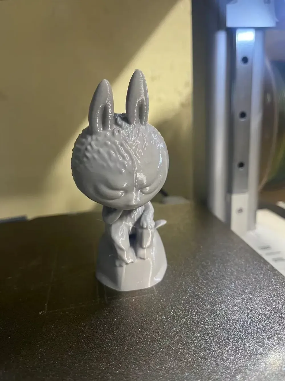 Labubu The Thinker Statue by 云吞面 - MakerWorld