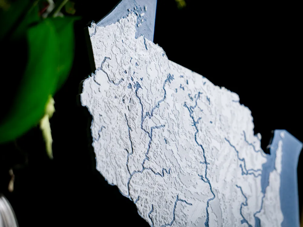 Wisconsin, USA (WI) Topographic Map - Free 3D Print Model - MakerWorld