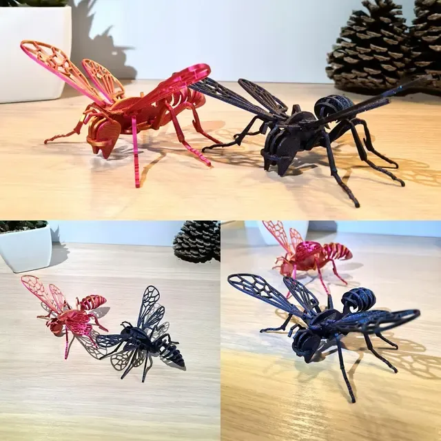 Wasp puzzle by 3D prints and gifts - MakerWorld
