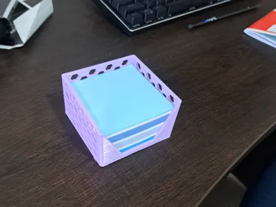 Crayon Post it Note Holder by vometcuzimsic MakerWorld: Download Free ...