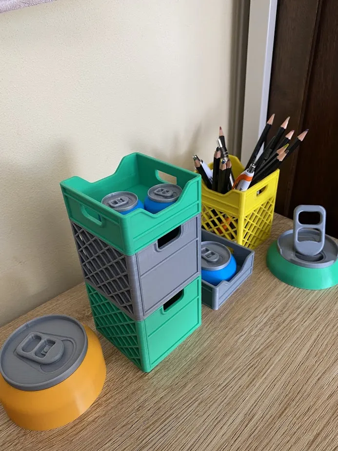 Modular Crate Desk Organizer by JT40 3D - MakerWorld
