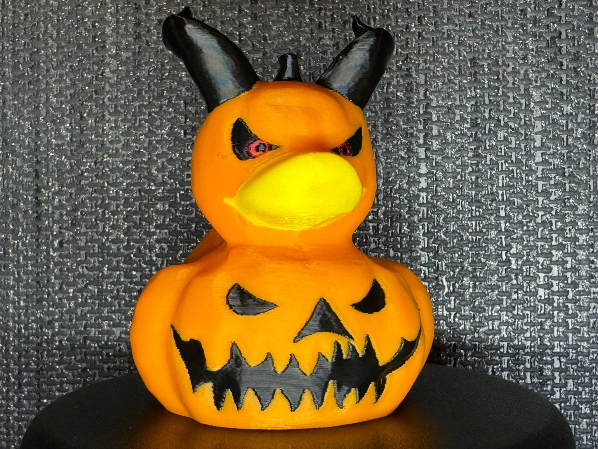 pumpkin Halloween Demon duck - no supports by Frank_druckt_3D_auf ...