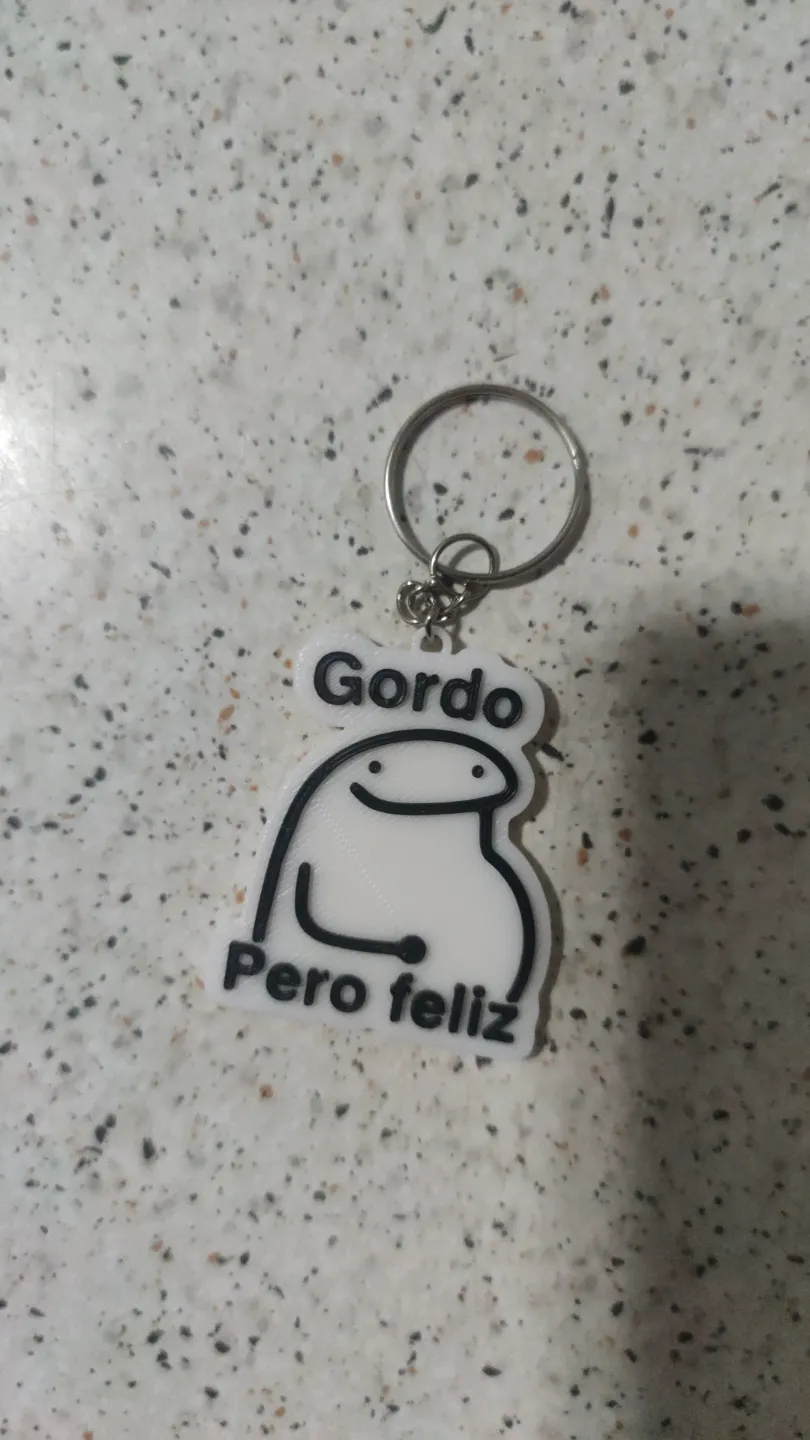 chubby but happy Flork keychain by I.A 3D PRINT (IVAN ARIZA 3D PRINT ...