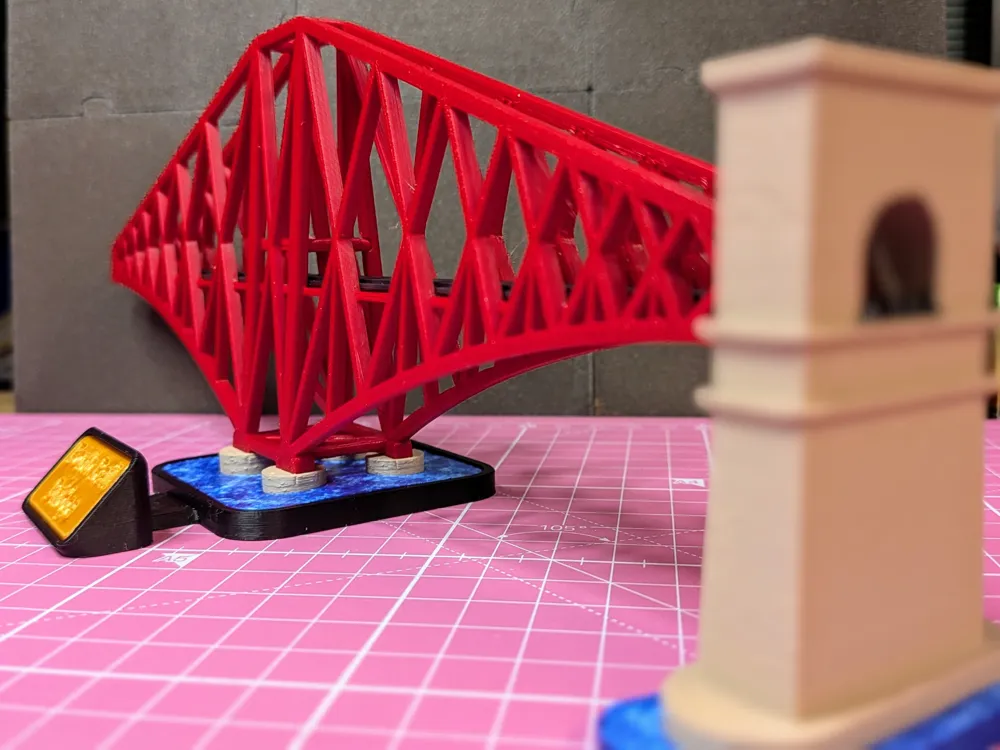 Forth Rail Bridge, Edinburgh, Scotland by EBD Design Studio MakerWorld: Download Free 3D Models