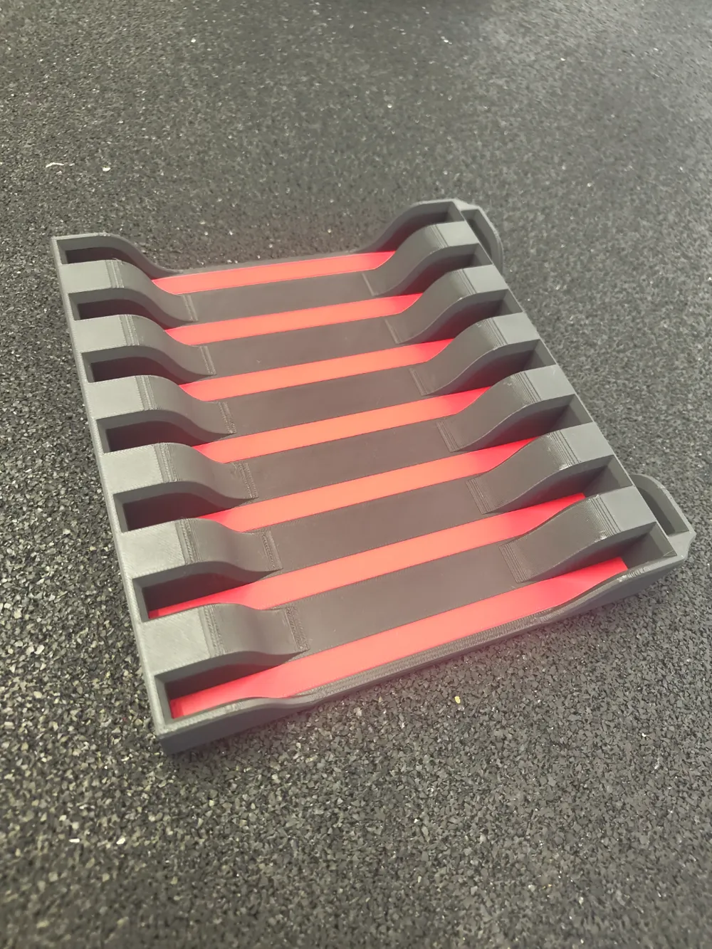 Eisenlink dumbbell plate holder weight organizer - Free 3D Print Model ...