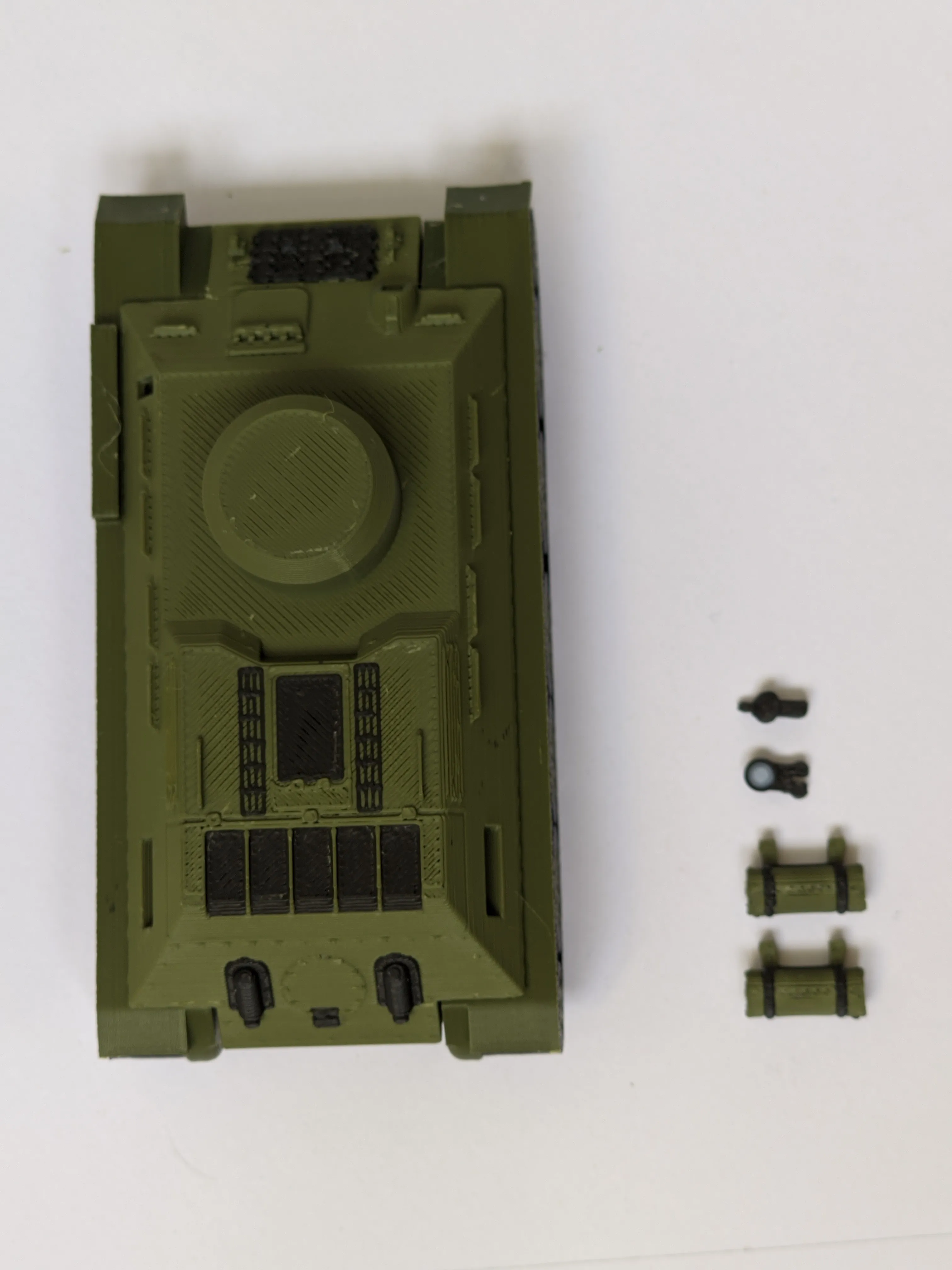T-34-85 Tank Kit Card - High Detail 1:64 Scale by DjangoCashflow ...