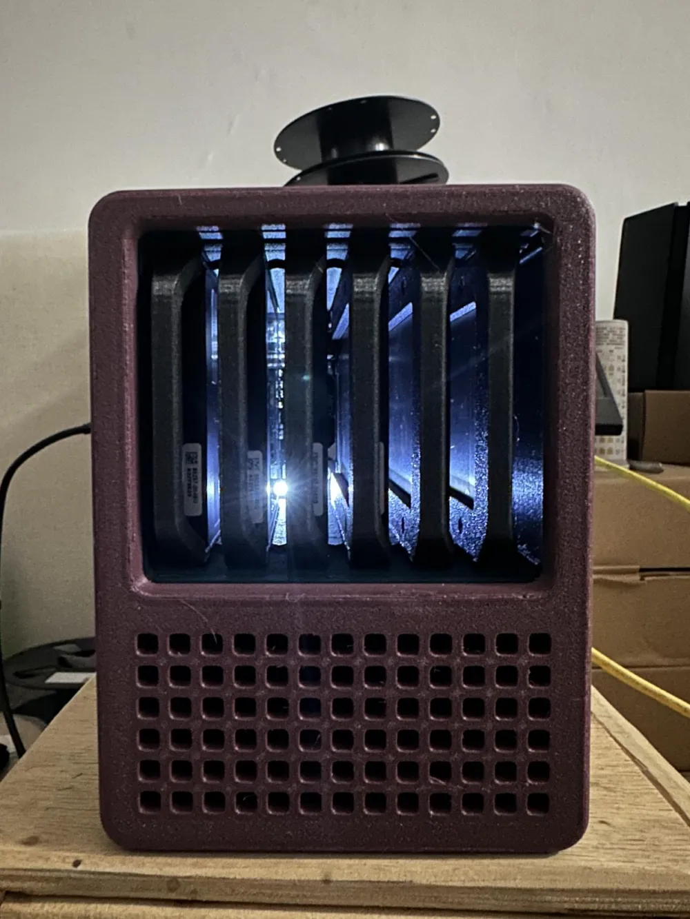 qnas mini adapted for the N100 motherboard, a taller version by Eliauk MakerWorld: Download Free ...