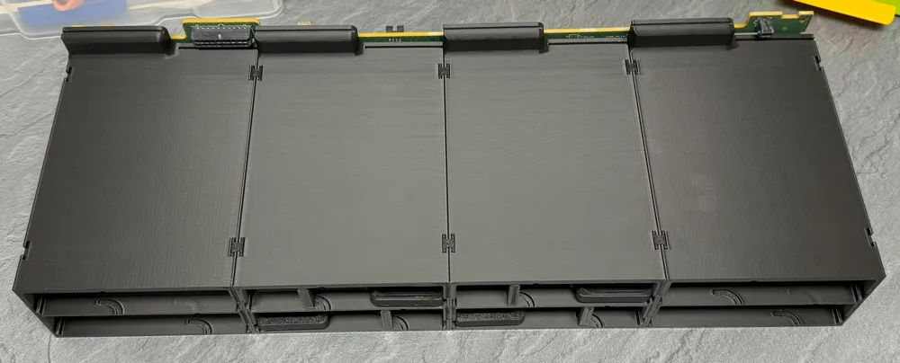 HDD Enclosure 19" Rack (optional Dell Backplane) by Rego MakerWorld: Download Free 3D Models