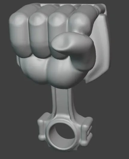Piston Fist by Mc Beyonder MakerWorld: Download Free 3D Models