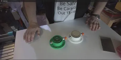 Cnc Round Vacuum Pod - Free 3D Print Model - MakerWorld