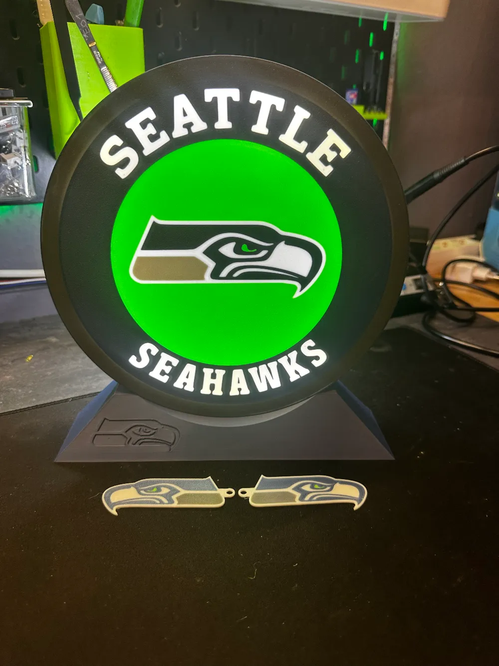 Stand for Seattle Seahawks Led Box 230mm by David - MakerWorld