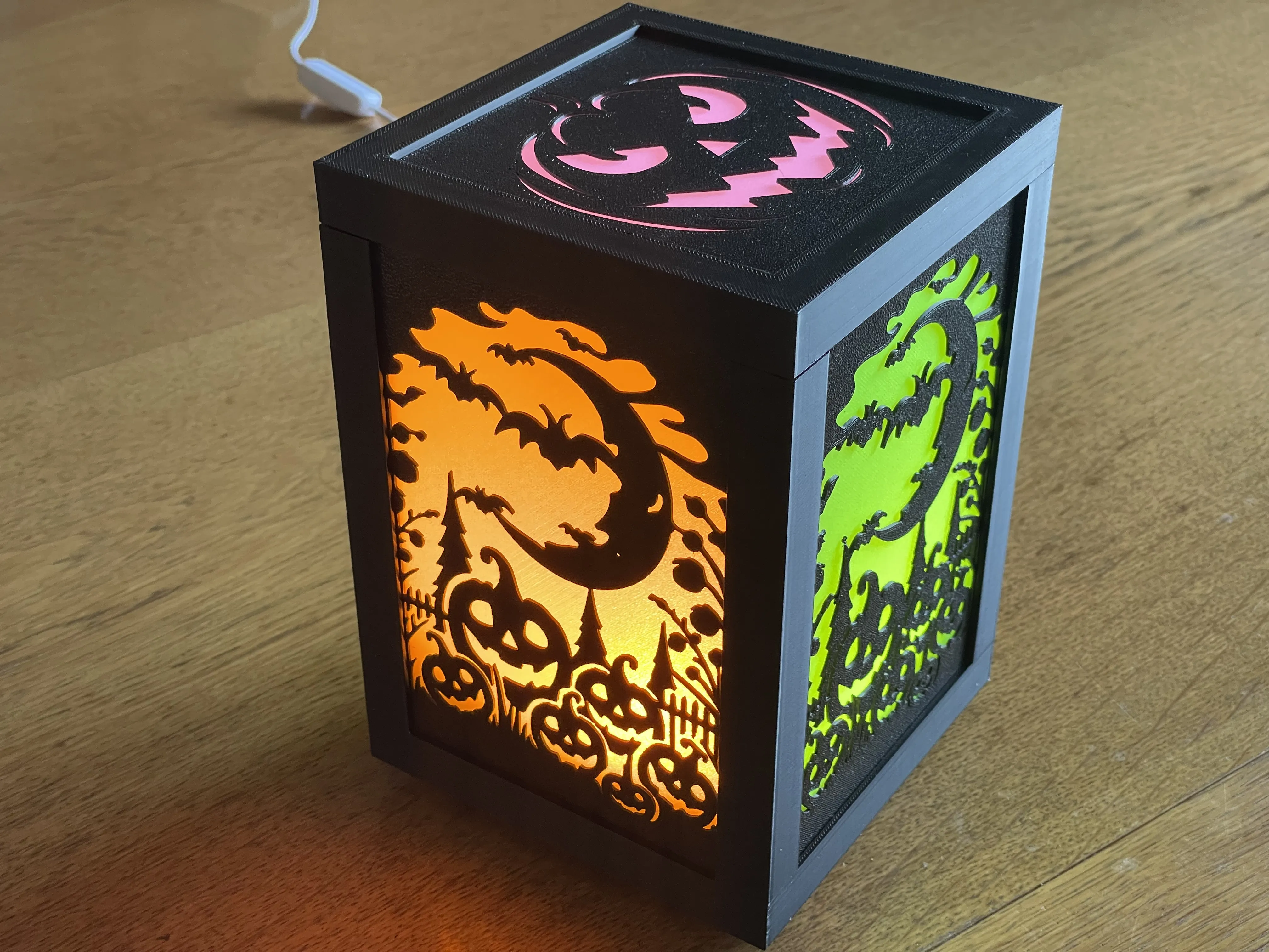 Modular Lantern - Lithophane Edition - Free 3D Print Model - MakerWorld