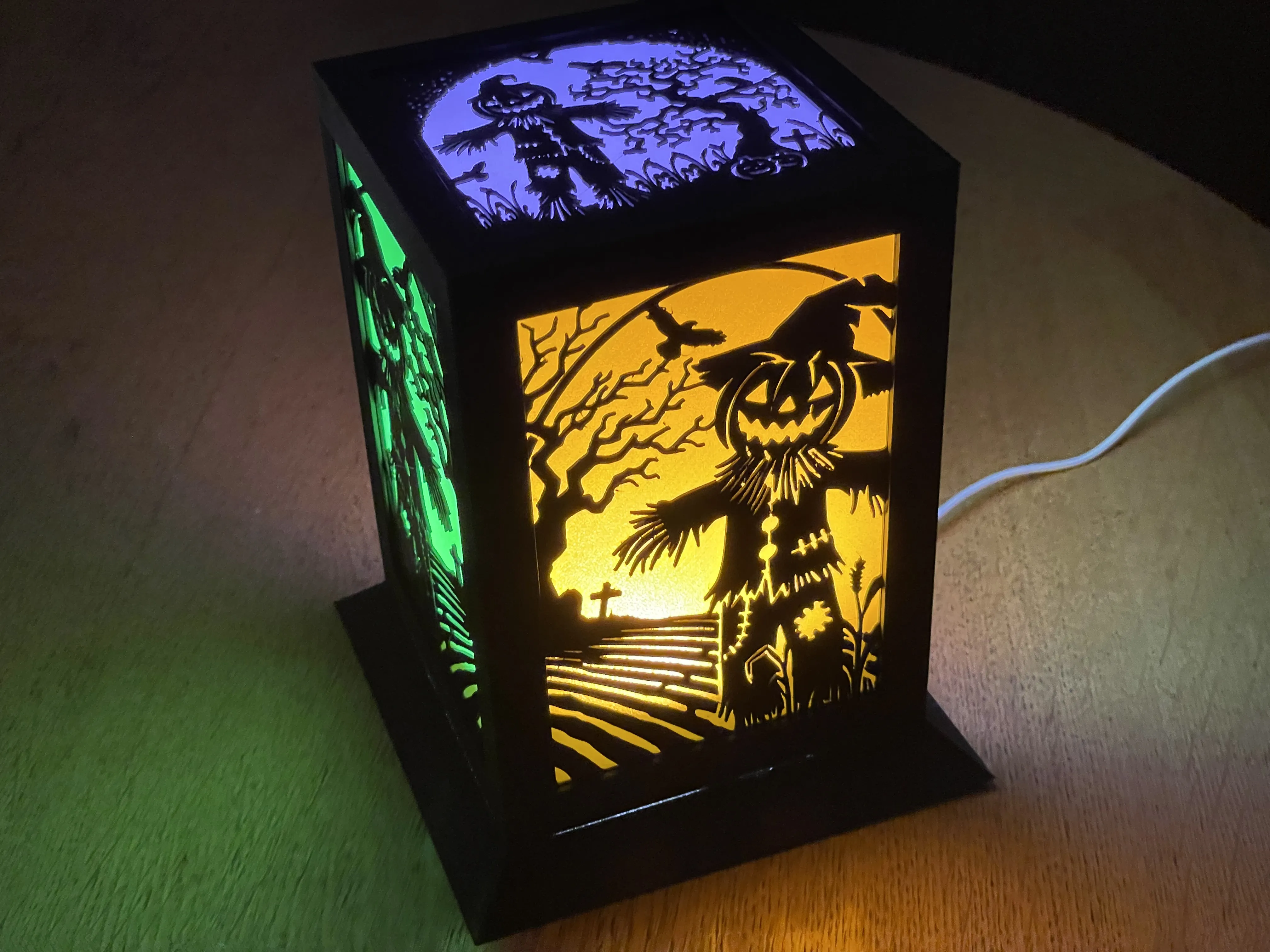 Modular Lantern - Lithophane Edition - Free 3D Print Model - MakerWorld