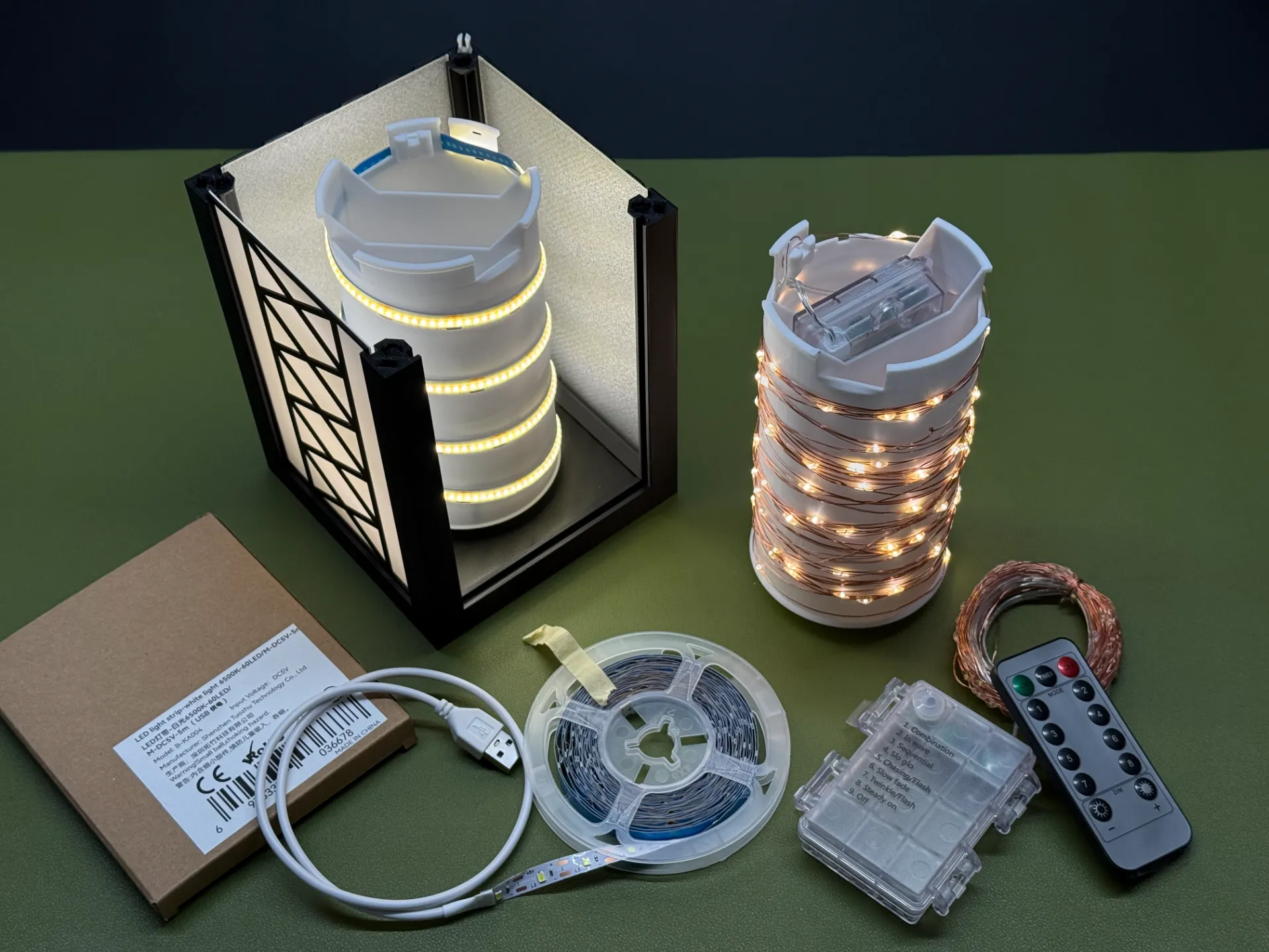 Modular Lantern - Lithophane Edition - Free 3D Print Model - MakerWorld