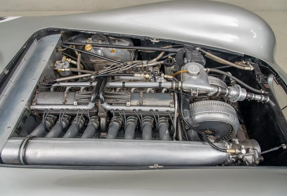 Mercedes w196 model engine keychain by super render - MakerWorld