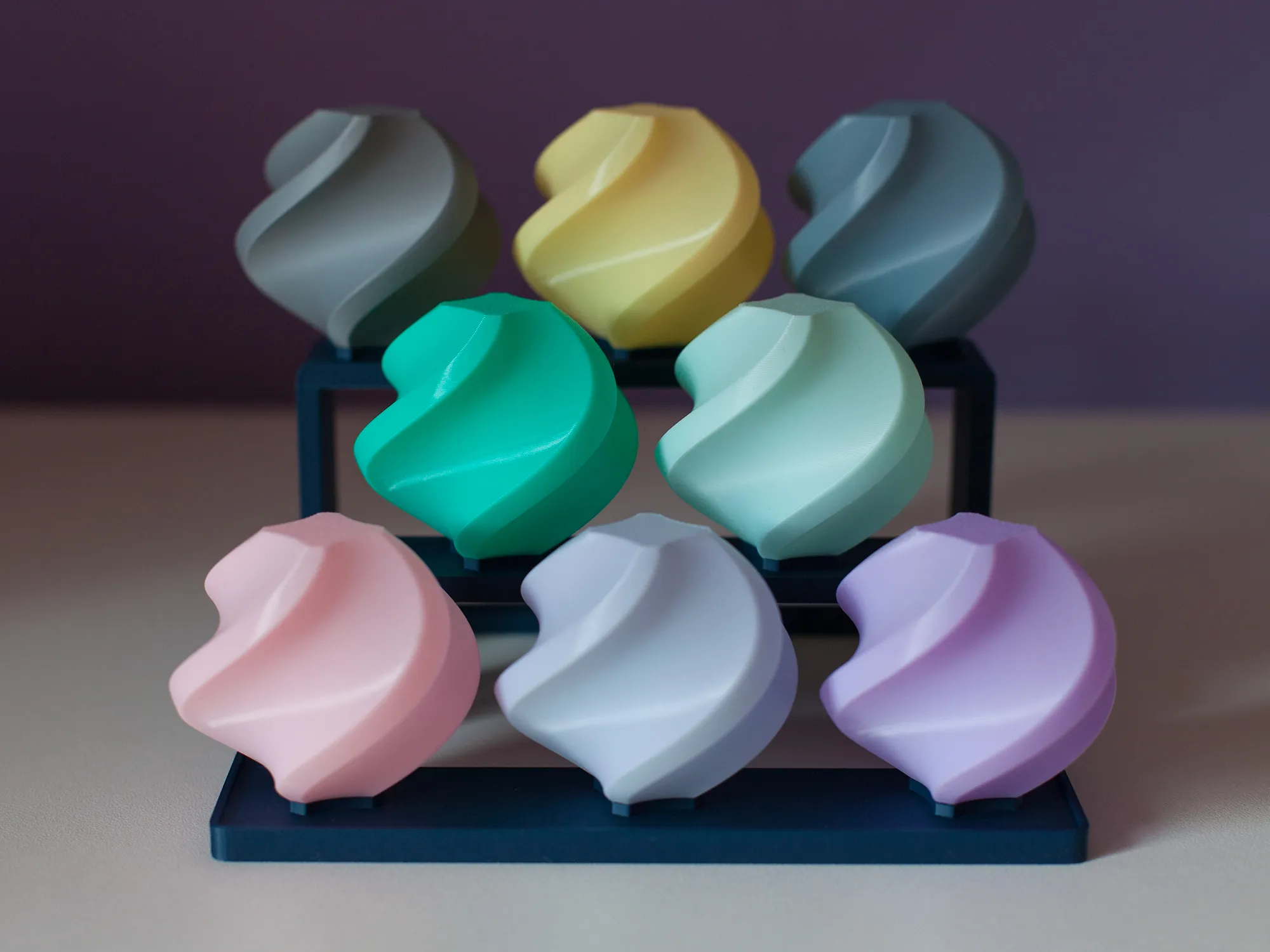 Bambu Lab Filament Display Model Stand by Jessica MakerWorld: Download ...