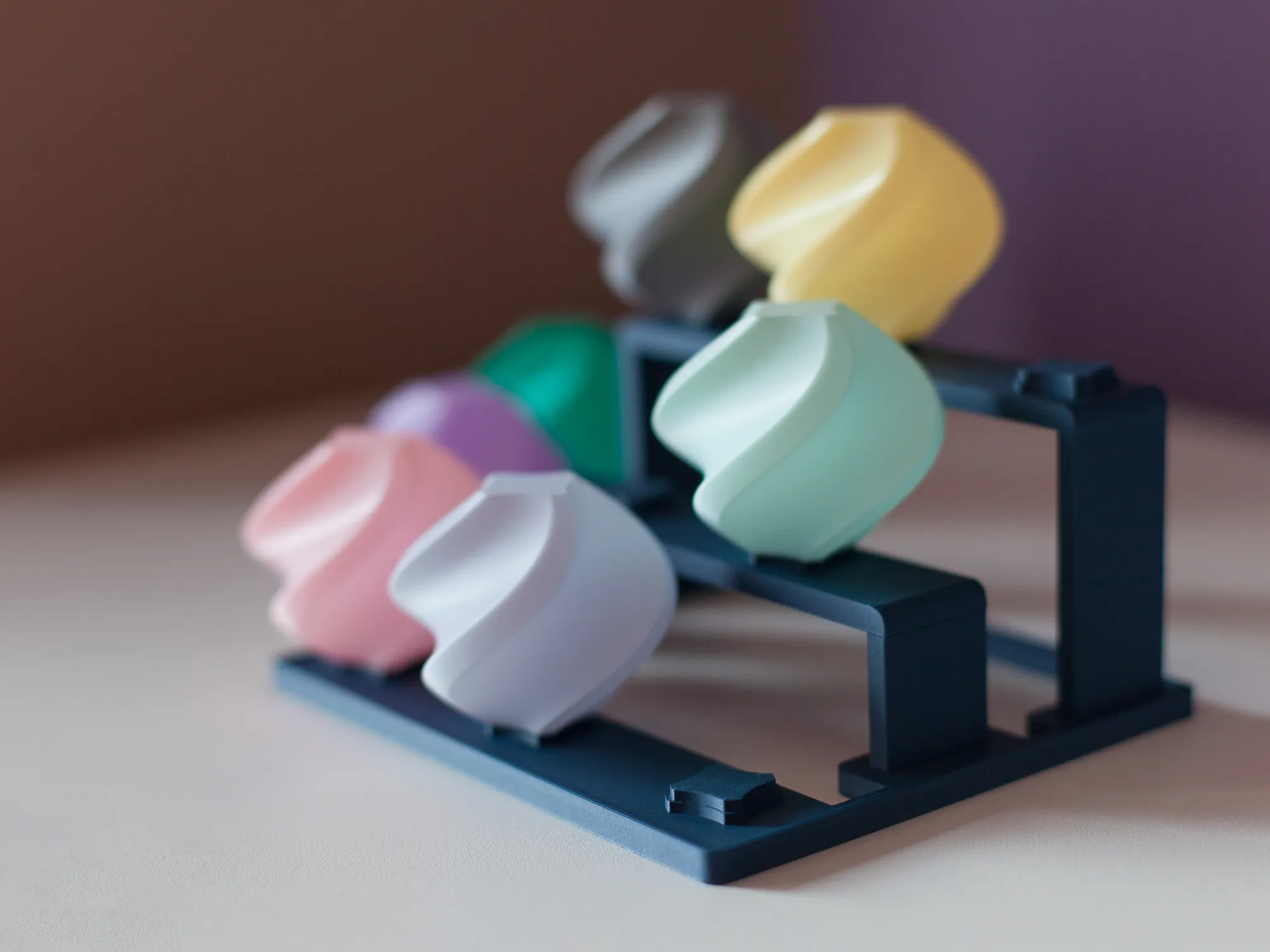 Bambu Lab Filament Display Model Stand - Free 3D Print Model - MakerWorld