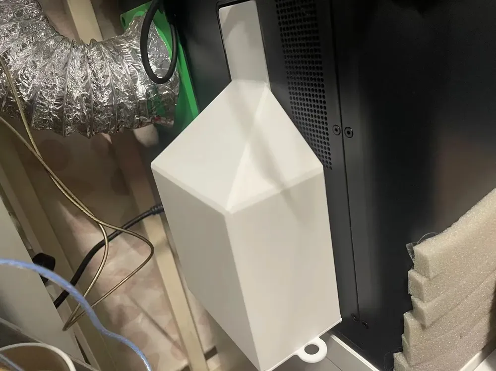 Large capacity enclosed bamboo poop box with sliding bottom cover ...