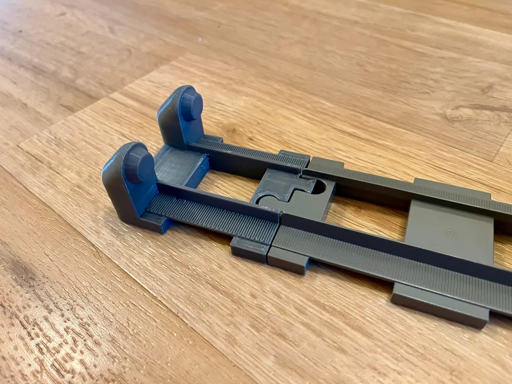 Dead end railway track for Duplo brick train rails Remixed by The Kit ...