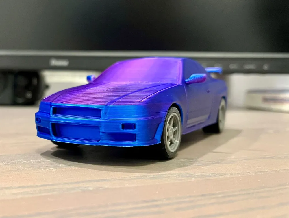 Nissan Skyline GTR R34 Kit Card Remixed by The Kit Card Guy - MakerWorld