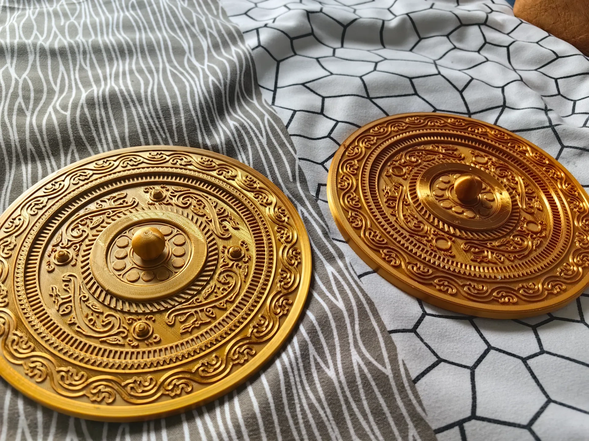 Chinese Style Bronze Mirror - Replica Antique Bronze Mirror - National ...