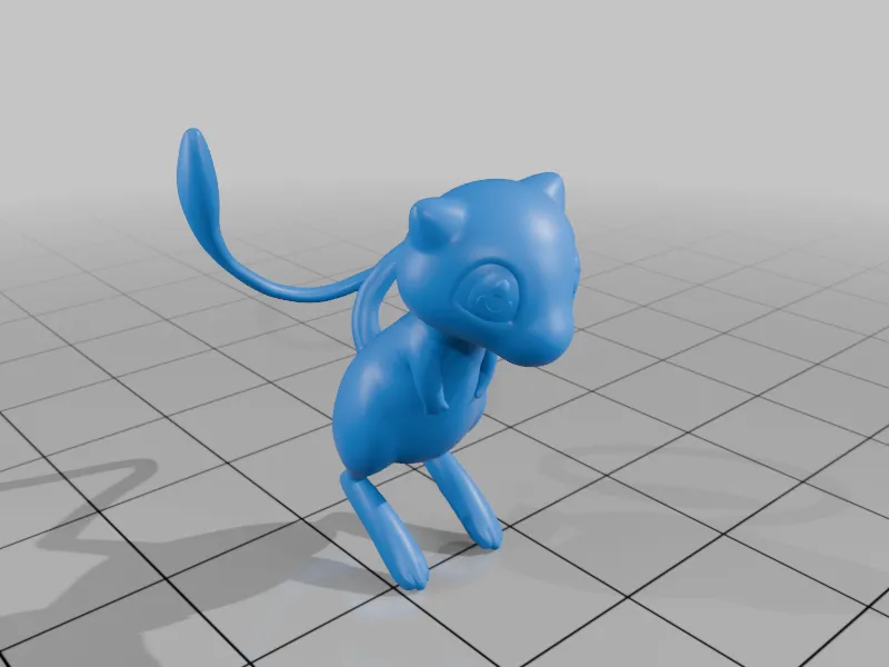 Pokemon Mew #151 - Optimized for 3D Printing by 3Dprint1UP - MakerWorld