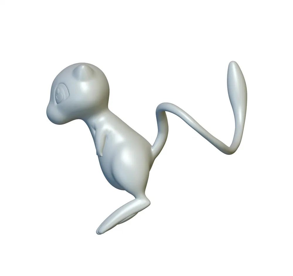 Pokemon Mew #151 - Optimized for 3D Printing by 3Dprint1UP - MakerWorld