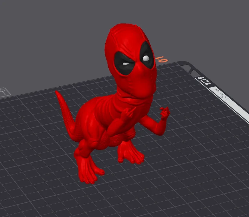 Deadpool Dickasaurus Remixed by CurlyFry - MakerWorld