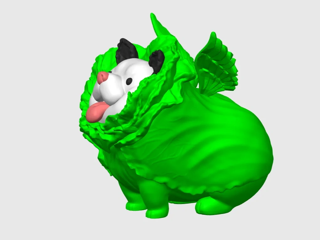 Vegetable dog can fly by Century 3D - MakerWorld
