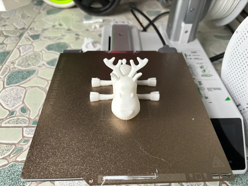 Christmas Reindeer Print-in-Place No Supports A1 Mini by a18yuan ...
