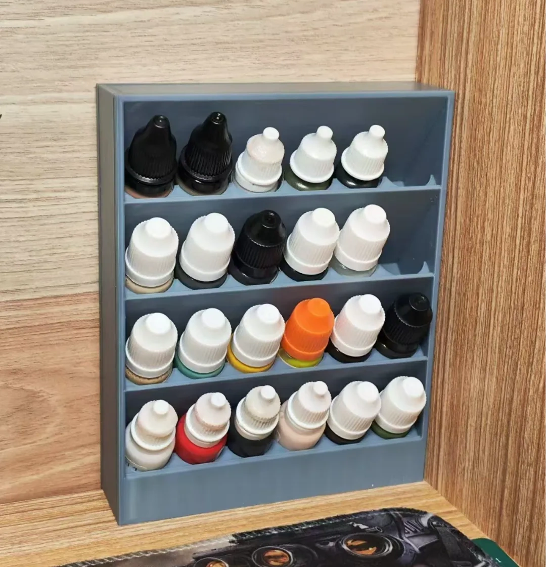 Desktop Model Paint Storage Box by papu - MakerWorld