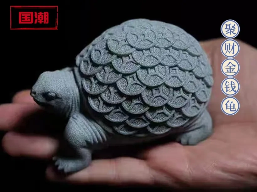 Feng Shui Ornament Wealth-Attracting Money Turtle (National Day ...