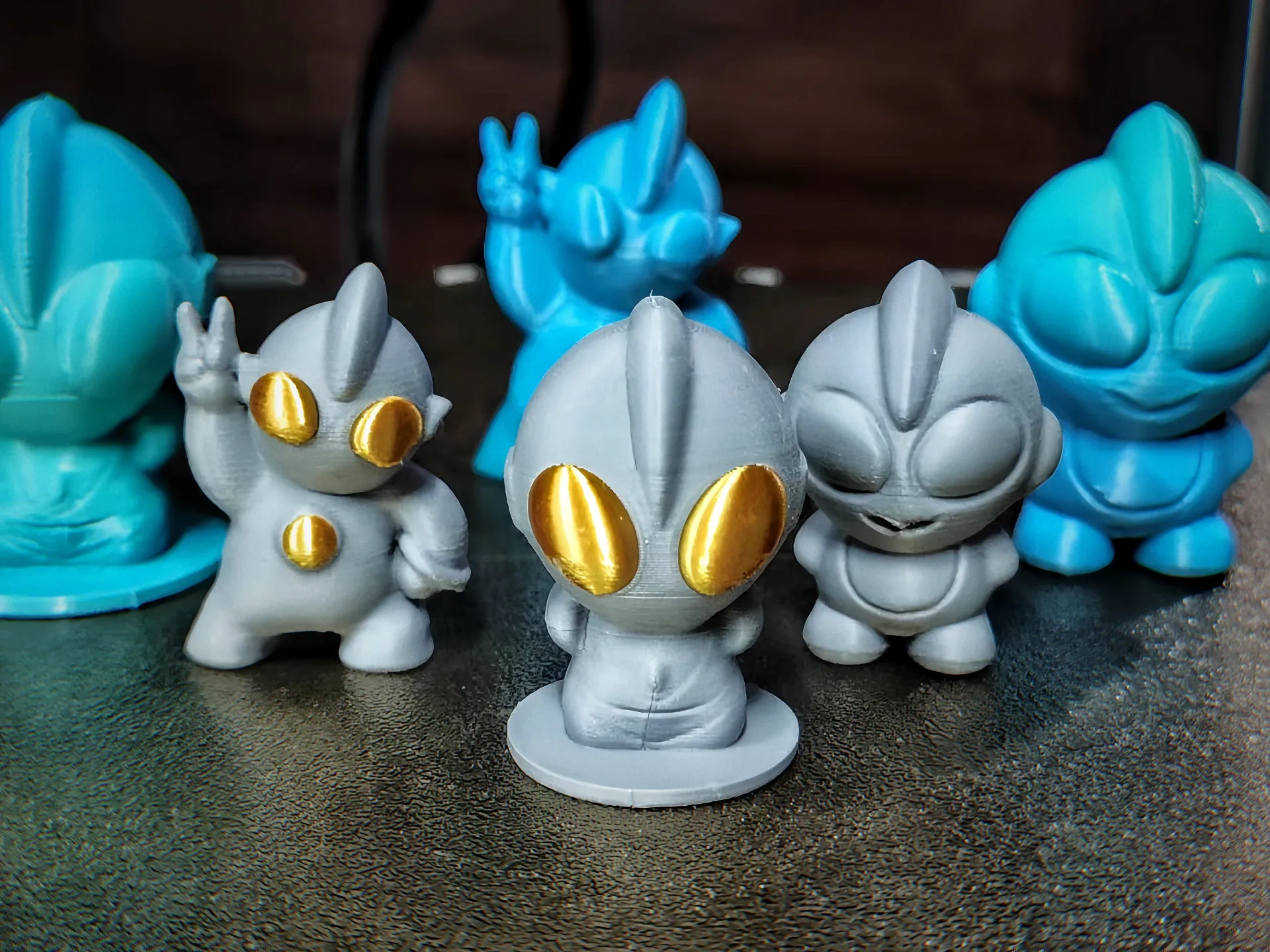 Q Version Ultraman - with Base by user_3288480427 - MakerWorld
