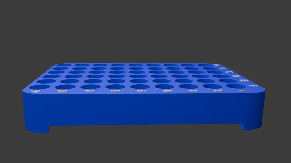 6x9, 2 mL HPLC and GC vial holder - Free 3D Print Model - MakerWorld